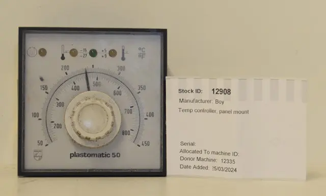 Panel Mount Temp Controller | STV Machinery
