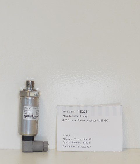 Arburg 0-250 Hydac Pressure Sensor 12-28VDC | STV Machinery